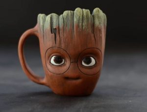 Handmade Face Mugs Pottery by Alex Mrachkovskiy - Trendy Art Ideas