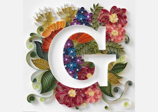 paper curling art