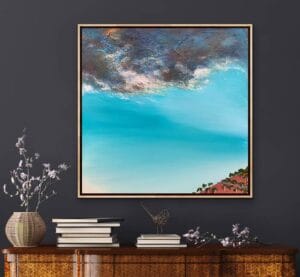 Artist Tania's work draws from the power of storms, sunlight and the ocean