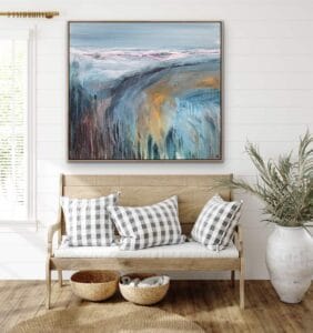 Artist Tania's work draws from the power of storms, sunlight and the ocean