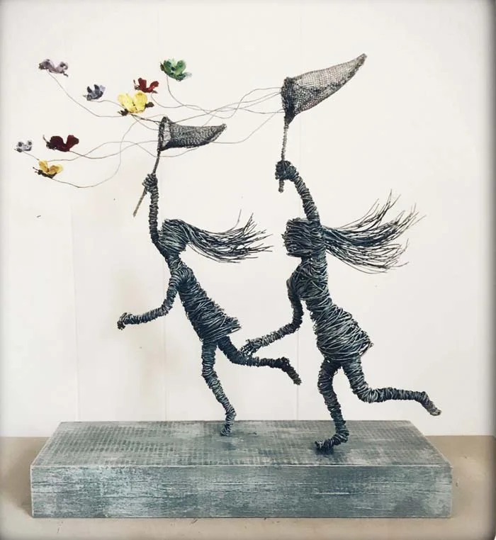 Wire Sculpture People Wire Sculpture