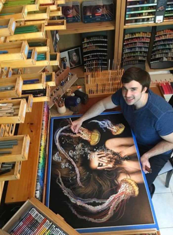 That Colored Pencil Artist Jesse Lane - Trendy Art Ideas