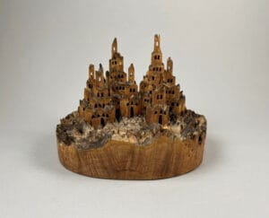 Amazing pop up burled wood castles Uli Kirchler - Trendy Art Ideas