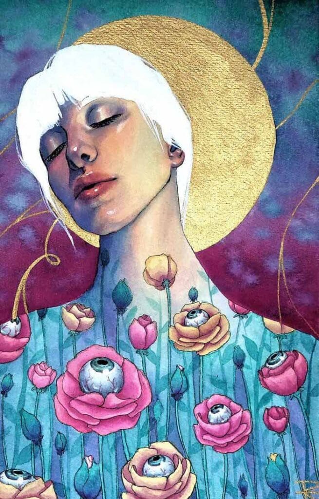 The Artwork Style Surreal With Realism in a Mix of Pure Fantasy