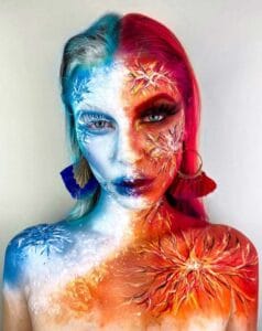 Self-taught Makeup Artist Passionate Makeup and Bodypainting