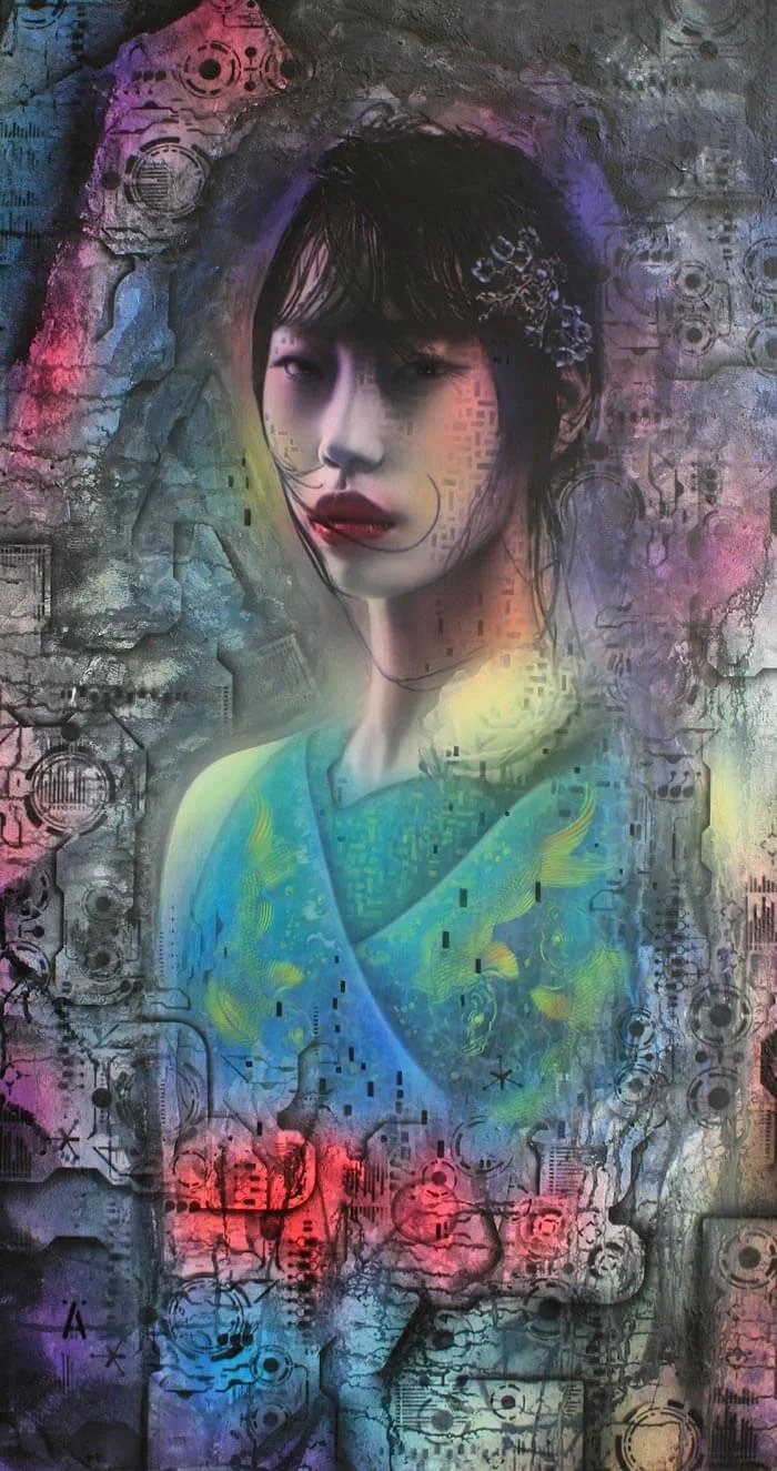 Art Digital Airbrushed Mike Learn Airbrush & Design