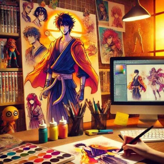 The Art of Anime Character Design: Techniques & Trends - Trendy Art Ideas