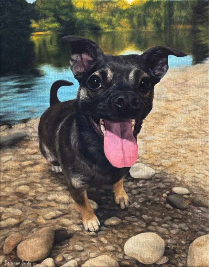 From Passion to Profession: Journey as a Pet Portrait Oil Painter ...