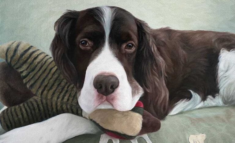 From Passion to Profession: Journey as a Pet Portrait Oil Painter ...