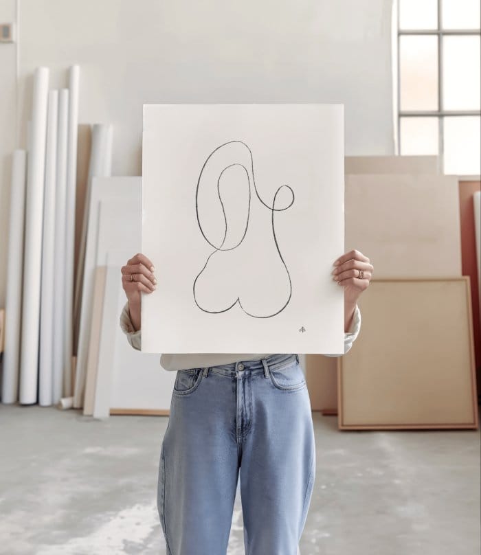 Soft Lines, Deep Feelings: Anna’s Unique Take on Minimalist Art ...