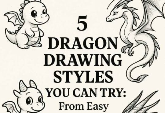 15 Simple & Easy Drawing Ideas for Beginners to Try Today - Trendy Art ...