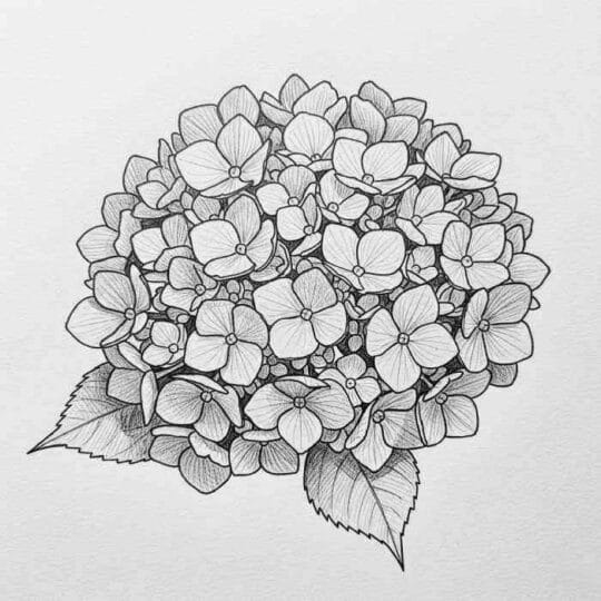 25 Beautiful Flower Drawing Ideas for Creative Inspiration - Trendy Art ...
