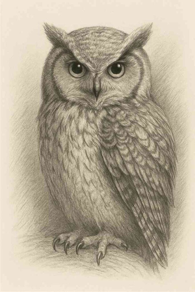 Draw an Owl in 5 Art Styles: Realistic, Cartoon, Minimalist & More ...