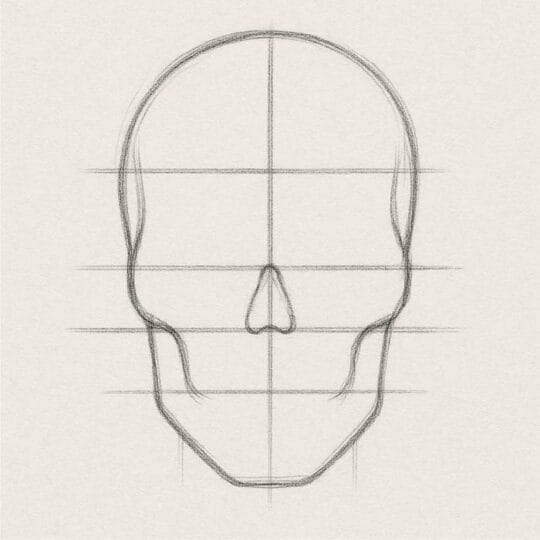 How to draw skulls: Easy step-by-step guide for artists & beginners ...