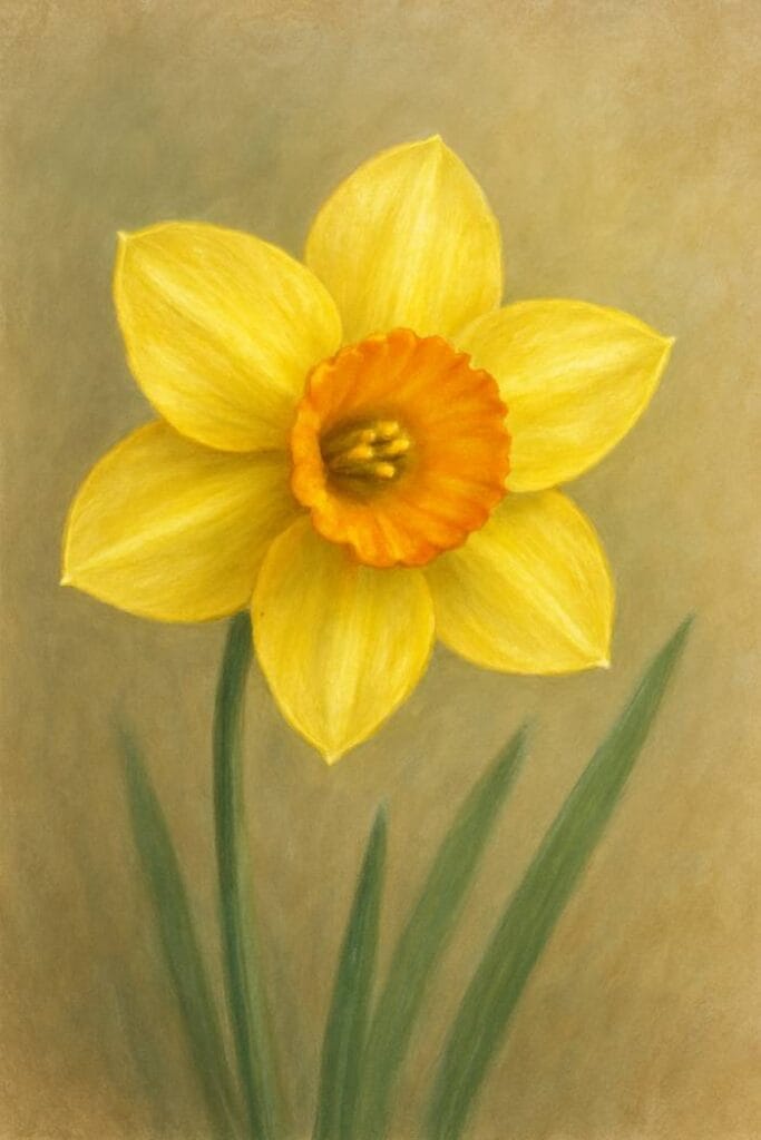 10 Beautiful Daffodil Drawing Ideas to Celebrate the Joy of Spring ...