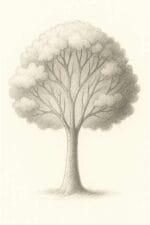 How to Draw a Tree Easily: From Basic Shapes to Realistic Form - Trendy ...