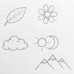 Easy Nature-Inspired Drawing Ideas for Beginners - Trendy Art Ideas
